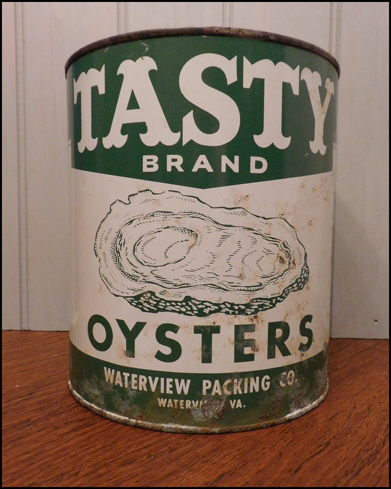 Oyster Cans from Virginia