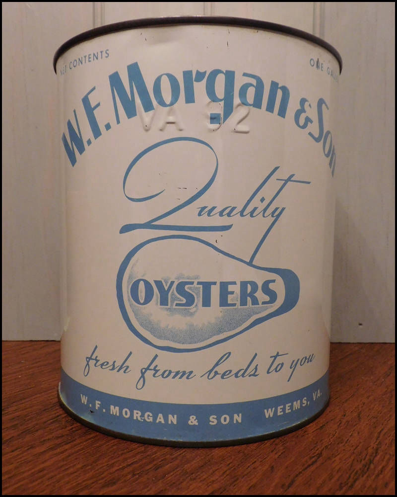 Oyster Cans from Virginia