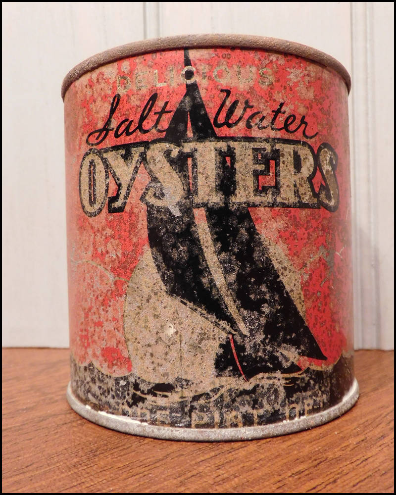 Oyster Cans from Maryland