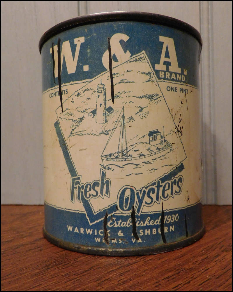 Oyster Cans from Virginia