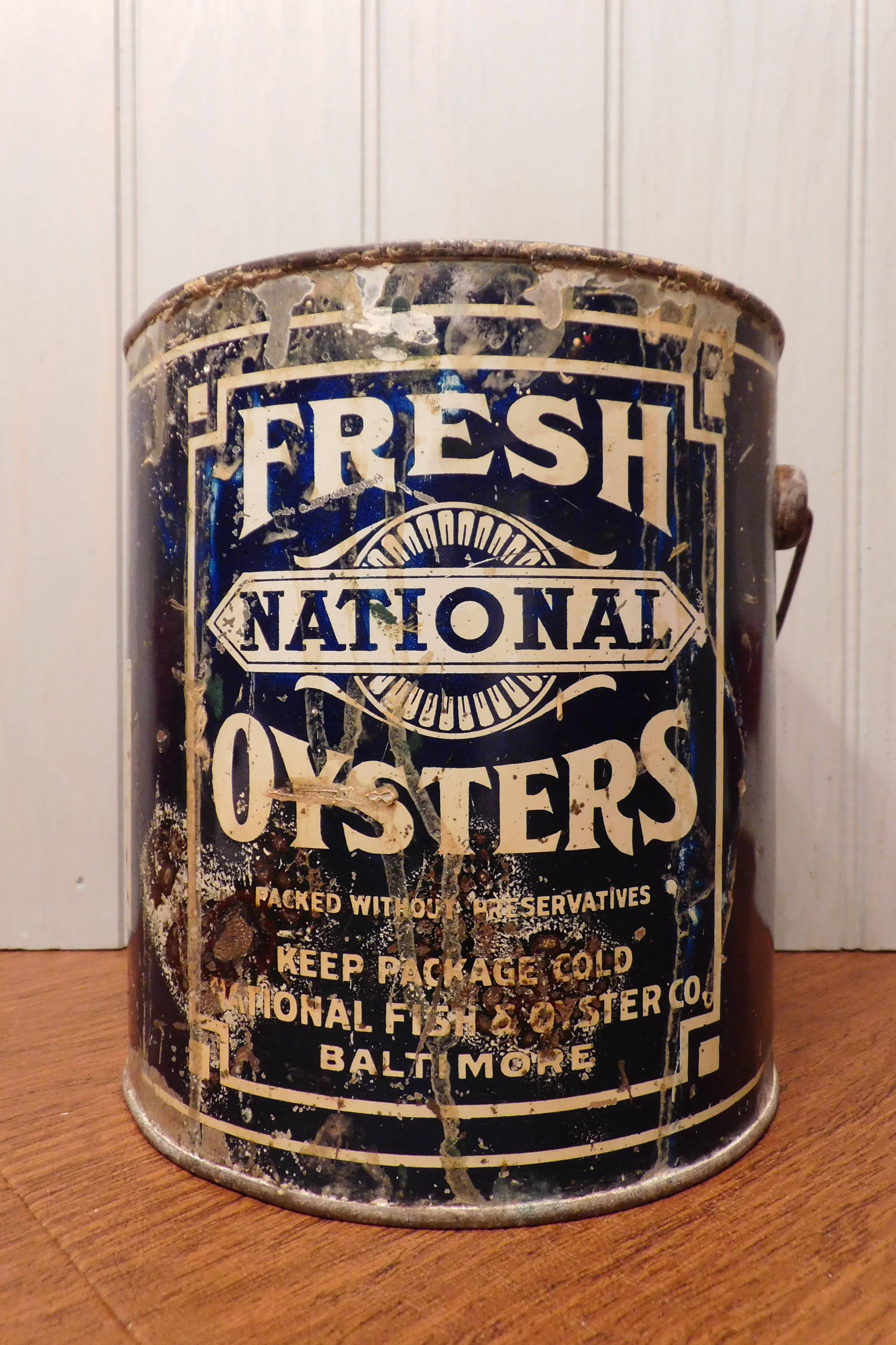 Oyster Cans from Maryland