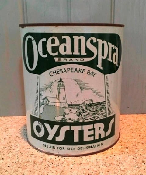 Oyster Cans from Virginia