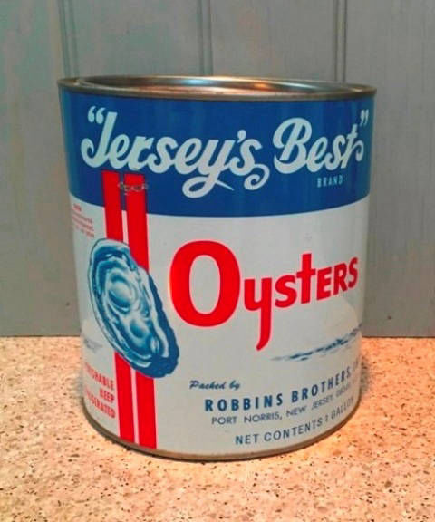Oyster Cans from New Jersey